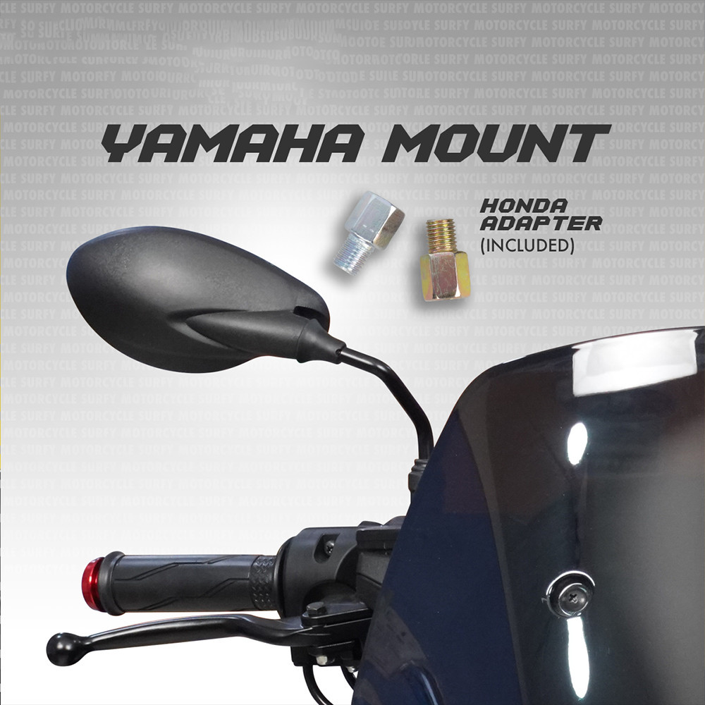 MOTEX Y125ZR Design Side Mirror Bend Stem HD Clear Lens Walang Grado ...