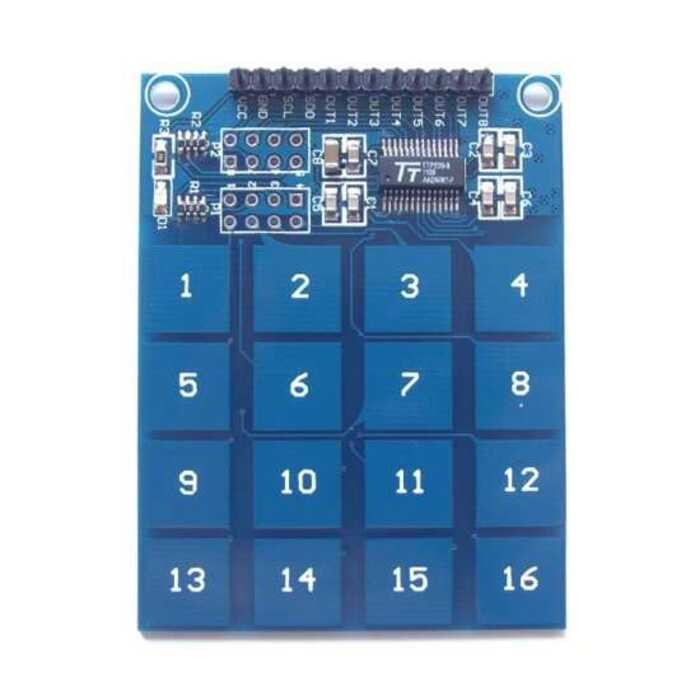 TTP229 16 channel capacitive switch digital touch sensor module ...
