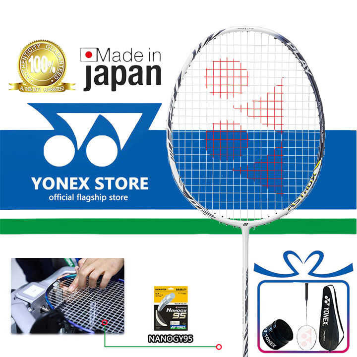 YONEX ASTROX 99 PRO White Badminton Racket Full Carbon Single 4Ug5 22-30Lbs 83G Made In Japan ...