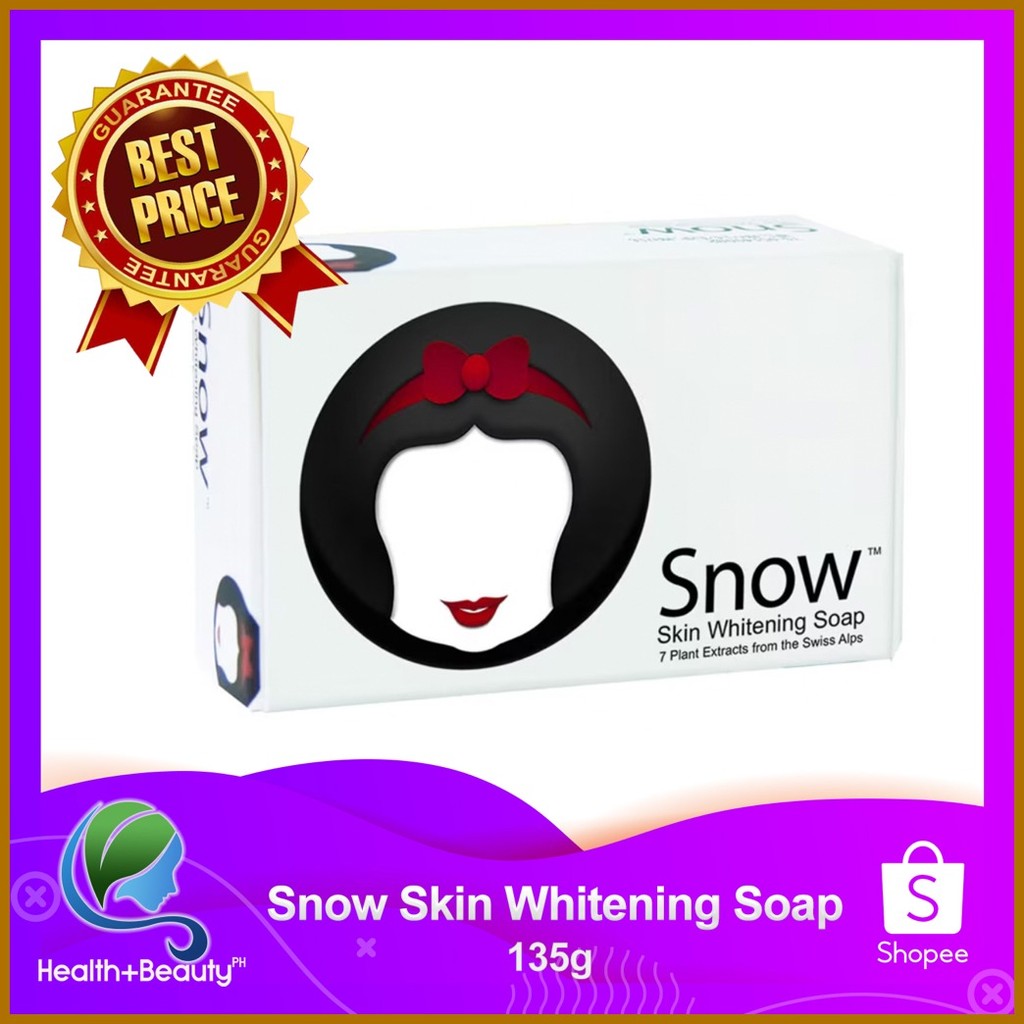 Snow Skin Whitening Soap 135g (Partner of Snow Caps Glutathione ...
