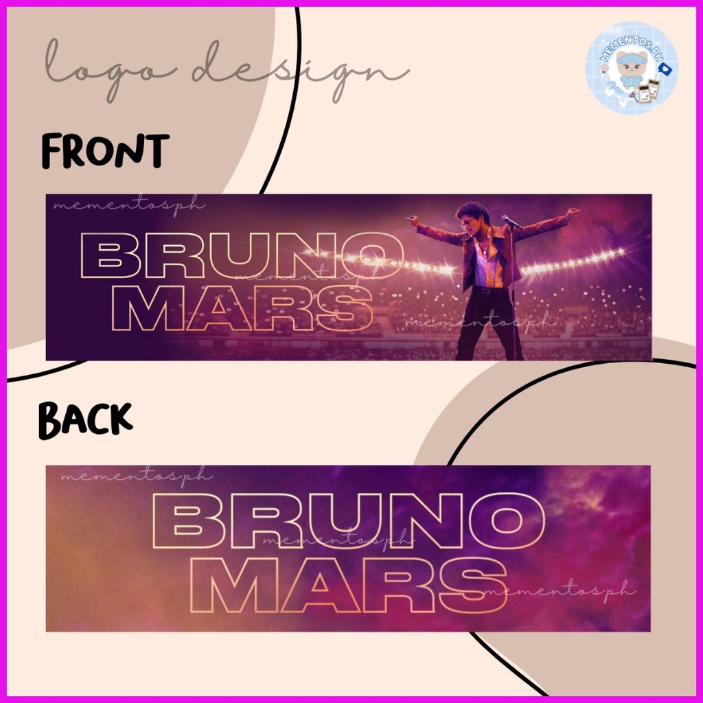 BRUNO MARS Concert Ticket Frame/ Photocard Frame with Stand FREE ...