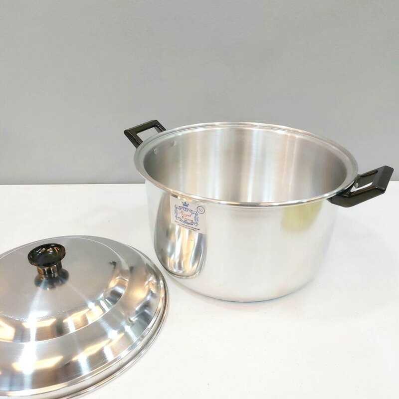 Crown Aluminum Royal Saucepot /Kaldero/Kaserola/Cook/Steam/Bake/Soup ...