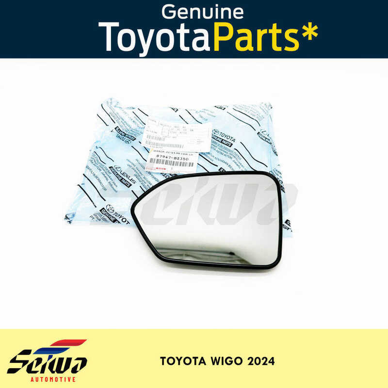 LY [2024] Wigo Side Mirror Lens LH (Driver Side) - Genuine Toyota Auto ...