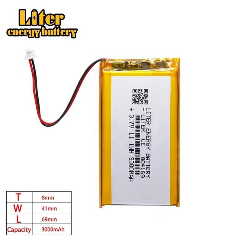 Lithium 804169 Polymer Battery 804066 3.7V 3000Mah For Open Source ...