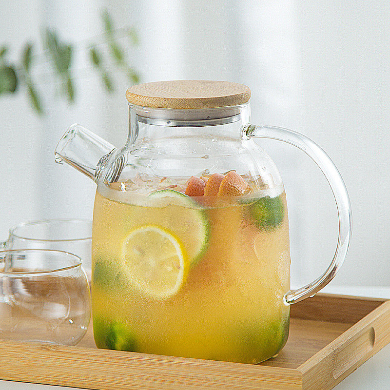 Japanese Glass ♡ Cold Water Pot Summer Home Water Pot High Temperature ...