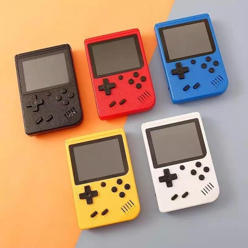 A Red Retro Classic Games Children's Handheld Small Game Console With ...