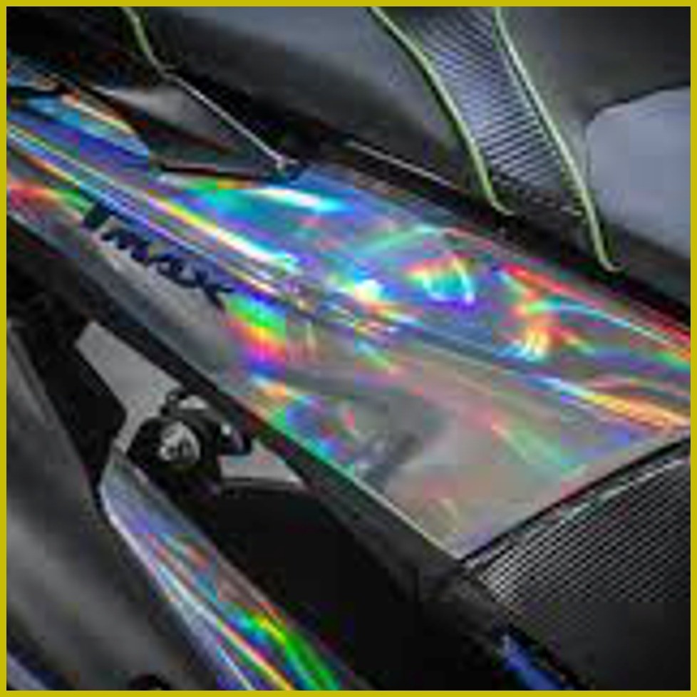 holographic sticker motorcycle car motor stickers wrap vinyl decal ...