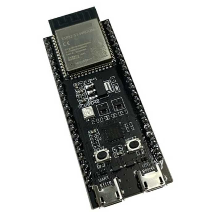 ESP32-S3-DvKitC-1 development board module is equipped with ESP32-S3-WROOM-1-N16R8 module ...