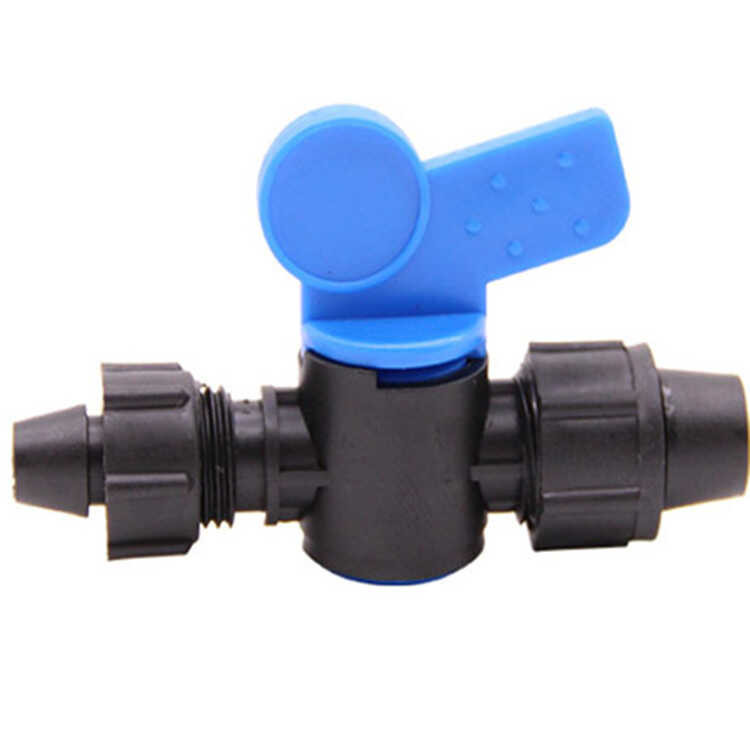 Irrigation Valve Soft Belt Joint Lock Nut Bypass Valve Fittings PE Pipe ...