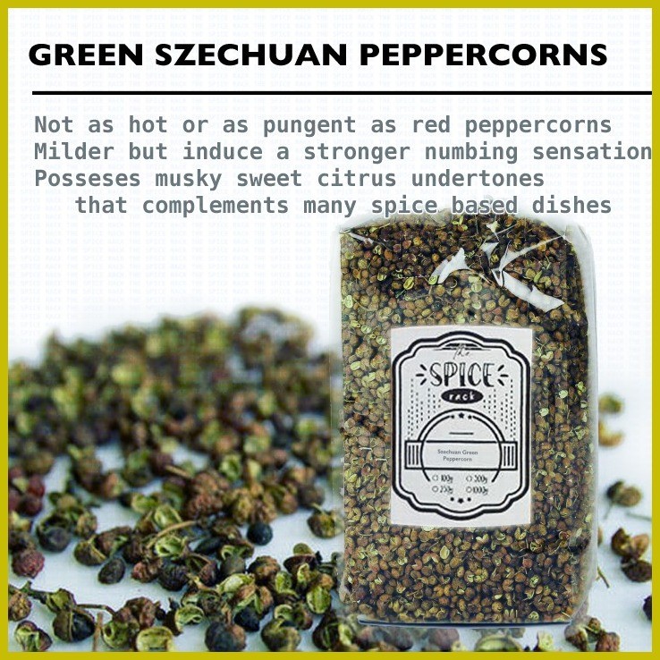 ⊙ ∈ Green Szechuan Peppercorn (50 grams / 100 grams) | Shopee Philippines