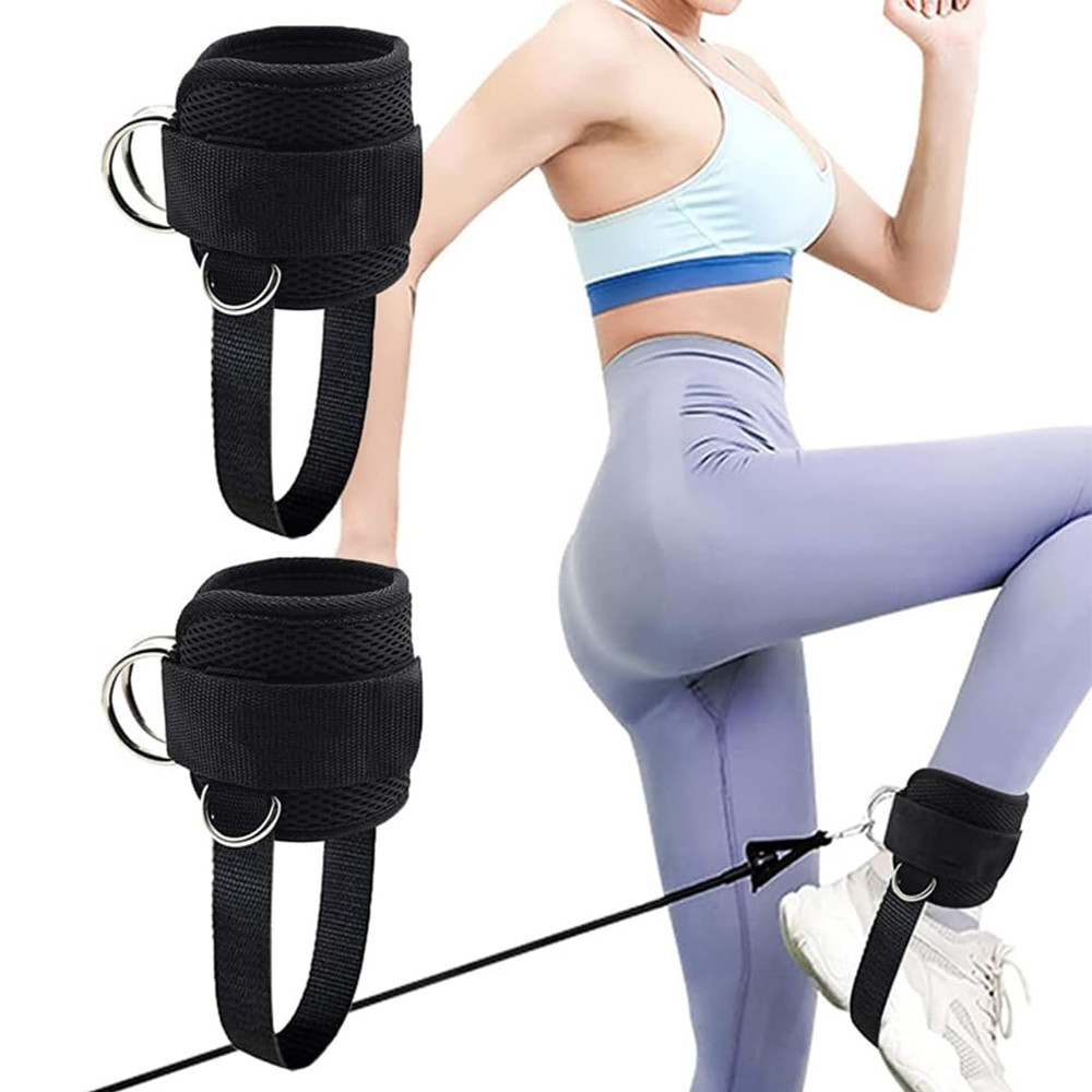 Ankle Straps for Cable Machine, Cable Ankle Attachment for Gym, Ankle ...