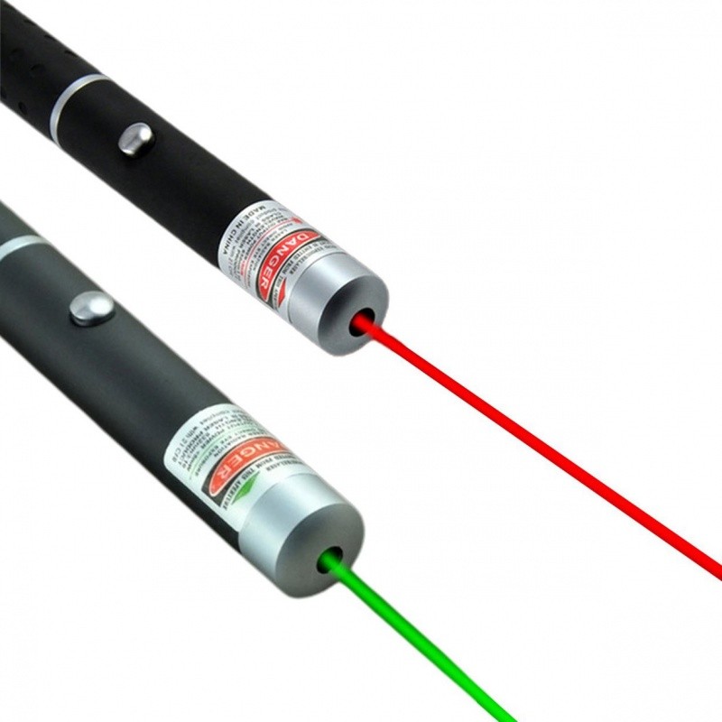 Powerful Green Red Laser Pointer Beam Light Laser Sight Pointer 5MW ...