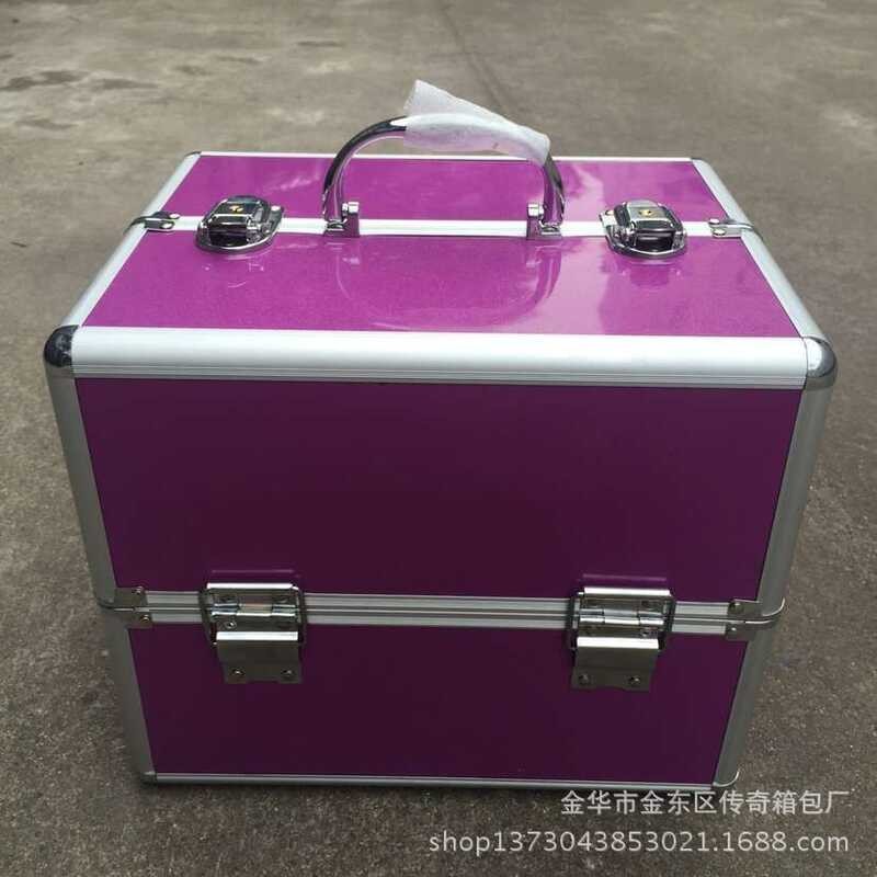 al $ makeup specific large portable handheld home aluminum alloy makeup ...