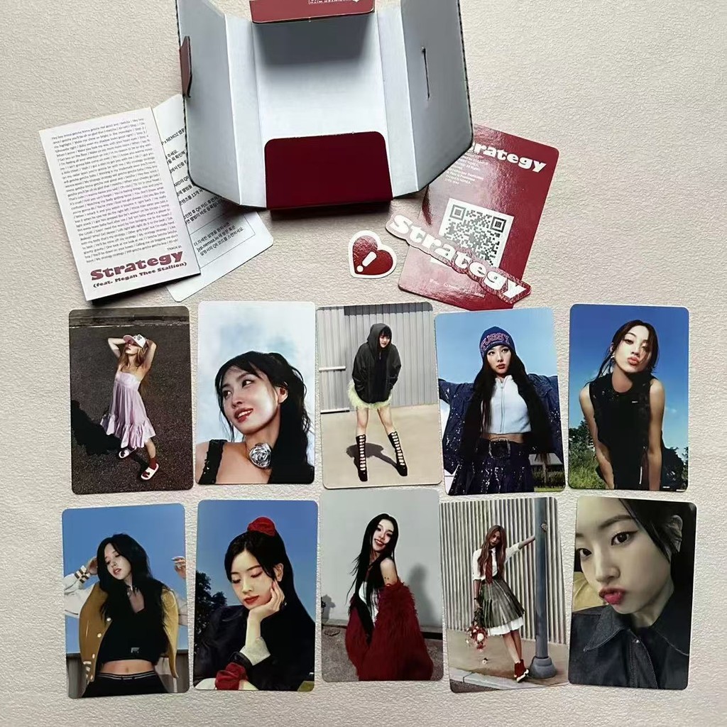 TWICE [STRATEGY] 14th Mini Album PLATFORM NEMO / 1 QR+10 Photo Card ...