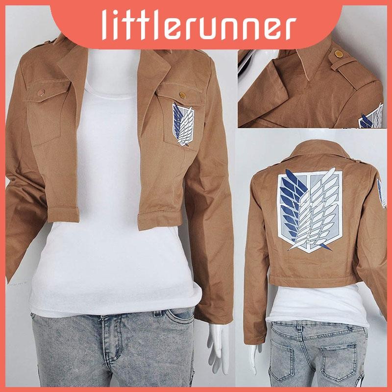 Attack Titan On Eren Jaeger Cosplay Jacket For Halloween And Role ...