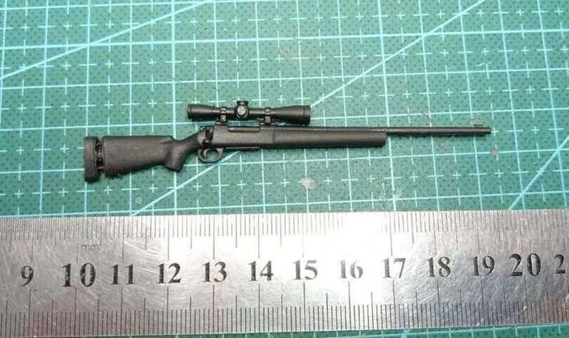 1/12Th Accessory M24 Sniper Rifle Model For Figma Shf 6" Figure 6 ...