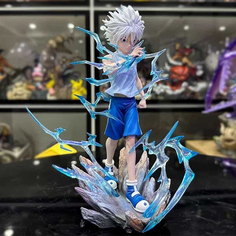 Cartoon 20Cm Killua Hunter×Hunter Figure Gk VIBRATION STARS Killua ...