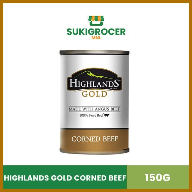 Highlands Gold Corned Beef 150G | Shopee Philippines