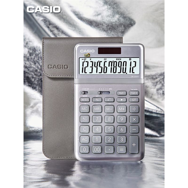 Casio JW-200SC Calculator For Business Office White-collar Shaking Head ...