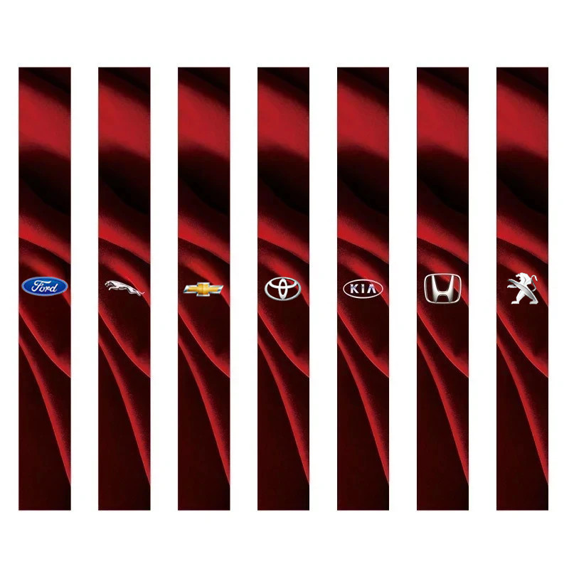 Universal Car Steering Wheel Center Line Vinyl Sticker Steering Wheel ...