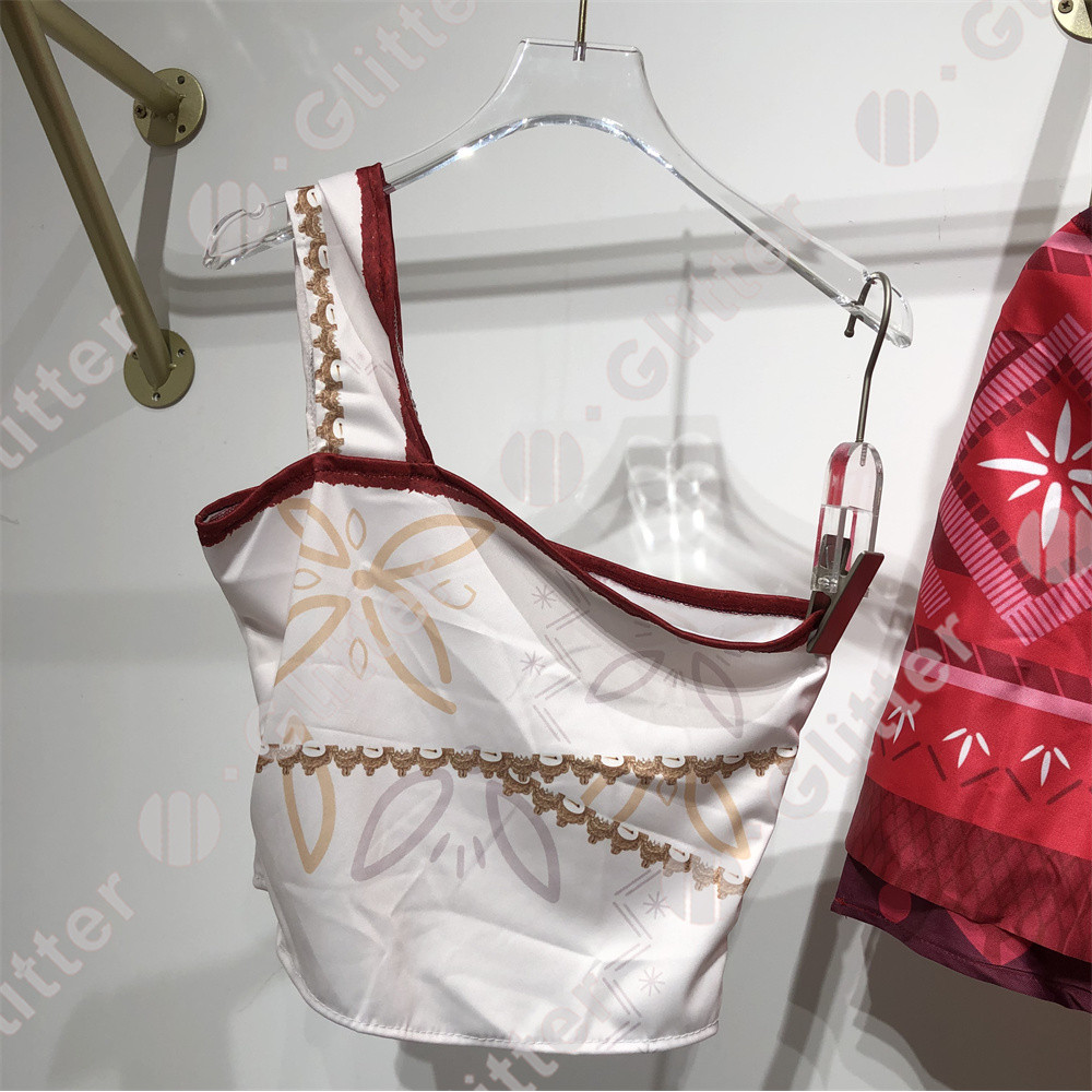 2024 New Movie Moana 2 Costume for Adult Woman Moana Princess Grass One-Shoulder Suspender Dress ...