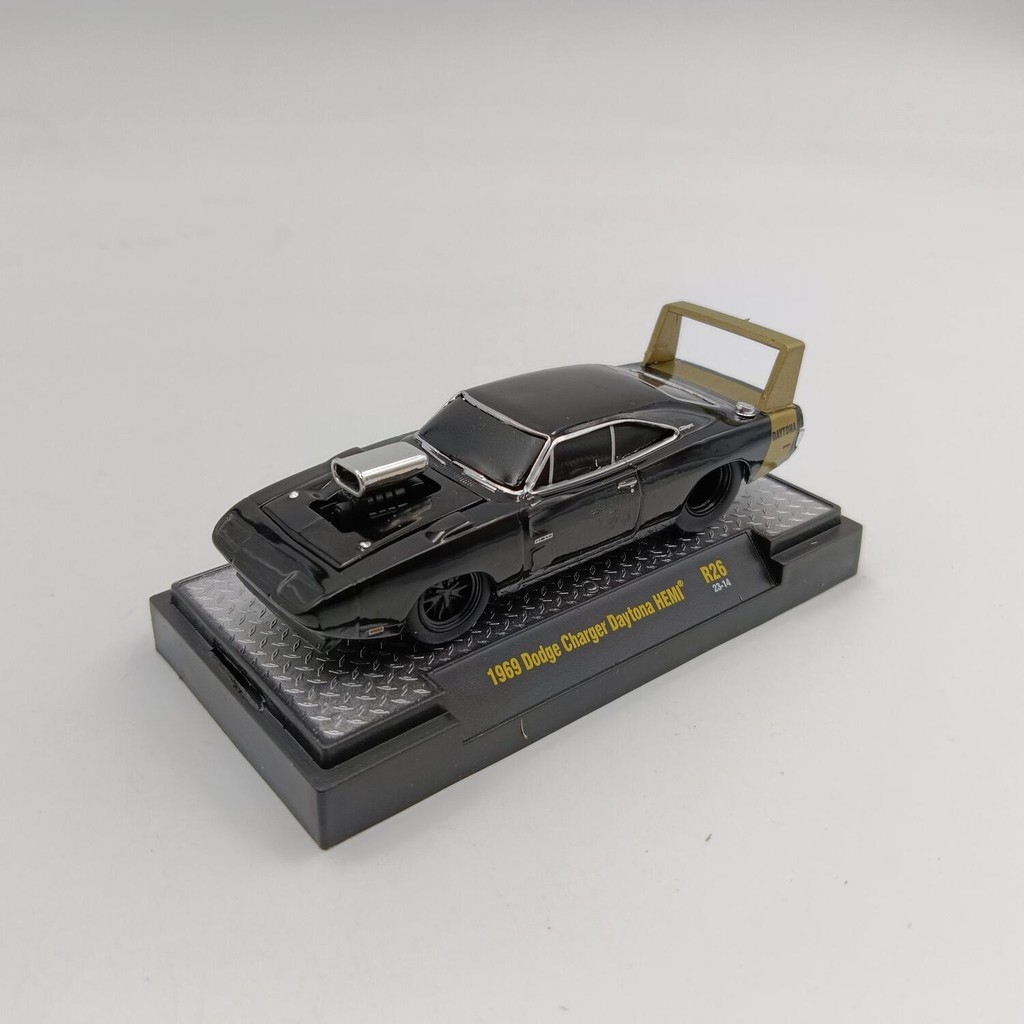 M2 Hines 1/64 1969 Dodge Charger Daytona Hemi Die-Cast Alloy Car Model ...