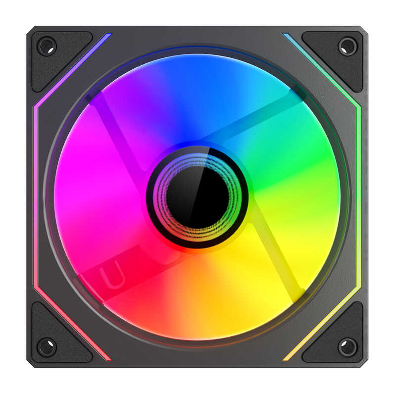 Prism4 TEUCER Pro 12cm ARGB PC Case Kit 4pin PWM CPU Coog Fans 3pin 5v ...