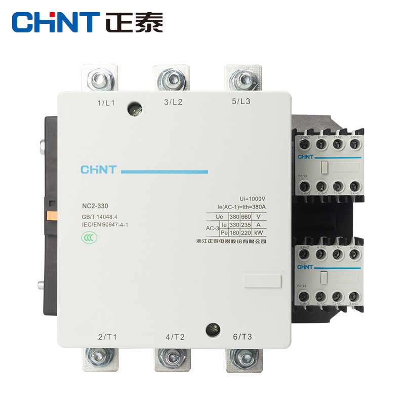 Contactor NC2-330 330A 220V/380V three-phase contactor high current ...