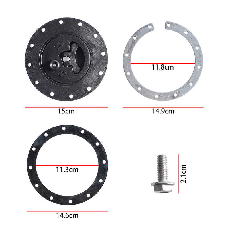 Universal ☥ Accessories: fuel cell gas tank, filler cap with nut ...