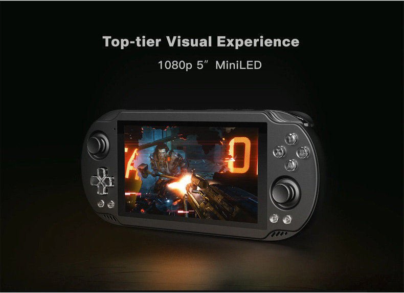 Ayn Odin 2 Mini Retro Handheld Game Console Video Player 6 Inch Touch ...