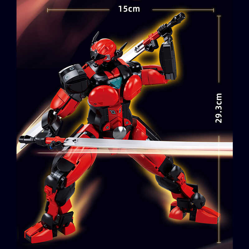 C3 Little Luban Mech Master Eternal Wolverine Deadpool Armored Model ...