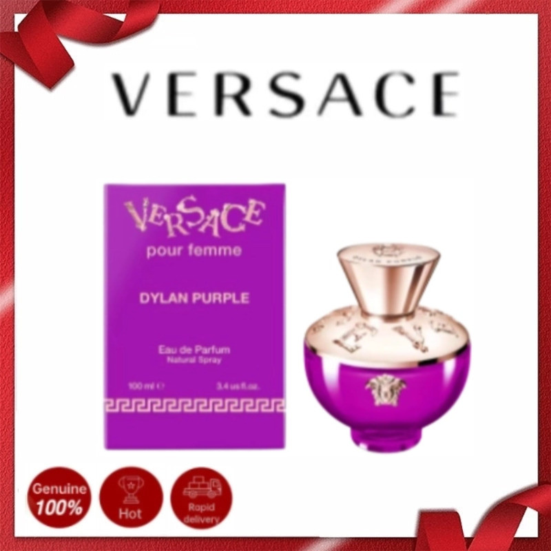 VERSACE Hair mist purple fragrance fragrance fruit tone 100ml | Shopee ...