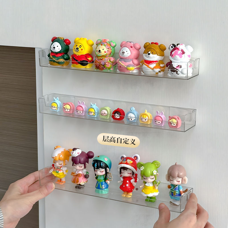 Blind Box Storage Display Rack Wall-mounted Popmart Wall Figure Display ...
