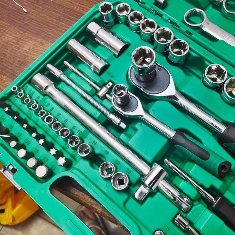 121 PCS Tools Set with Box Repair Tool Set Socket Wrench Set Tool Box ...