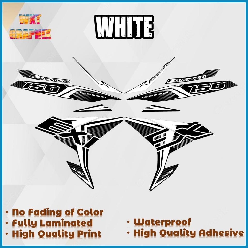 YAMAHA EXCITER SNIPER 150 MALAYSIAN CONCEPT Y15ZR DECALS (WATERPROOF ...