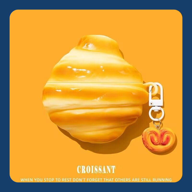 Croissant case For Anker Soundcore K20i Earphone creative Cover with ...