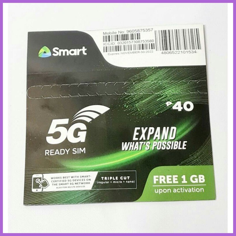 ☑ 2025 SIM CARD SMART 5g TALK N TEXT 5g TM 5g GLOBE 5g WITH FREE AFTER ...