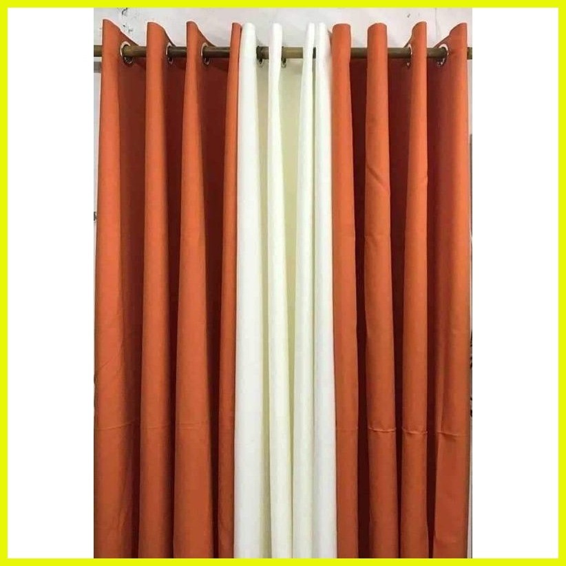 ஐ Katrina plain ring curtain sold 3in1 and per pc 6ft (katminmin ...