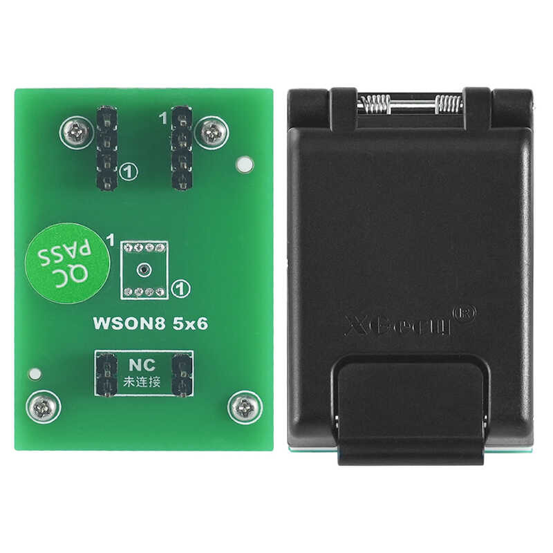 XGecu QFN8 WSON8 DFN8 5*6/6*8 IC Socket universal adapter for SPI NAND ...