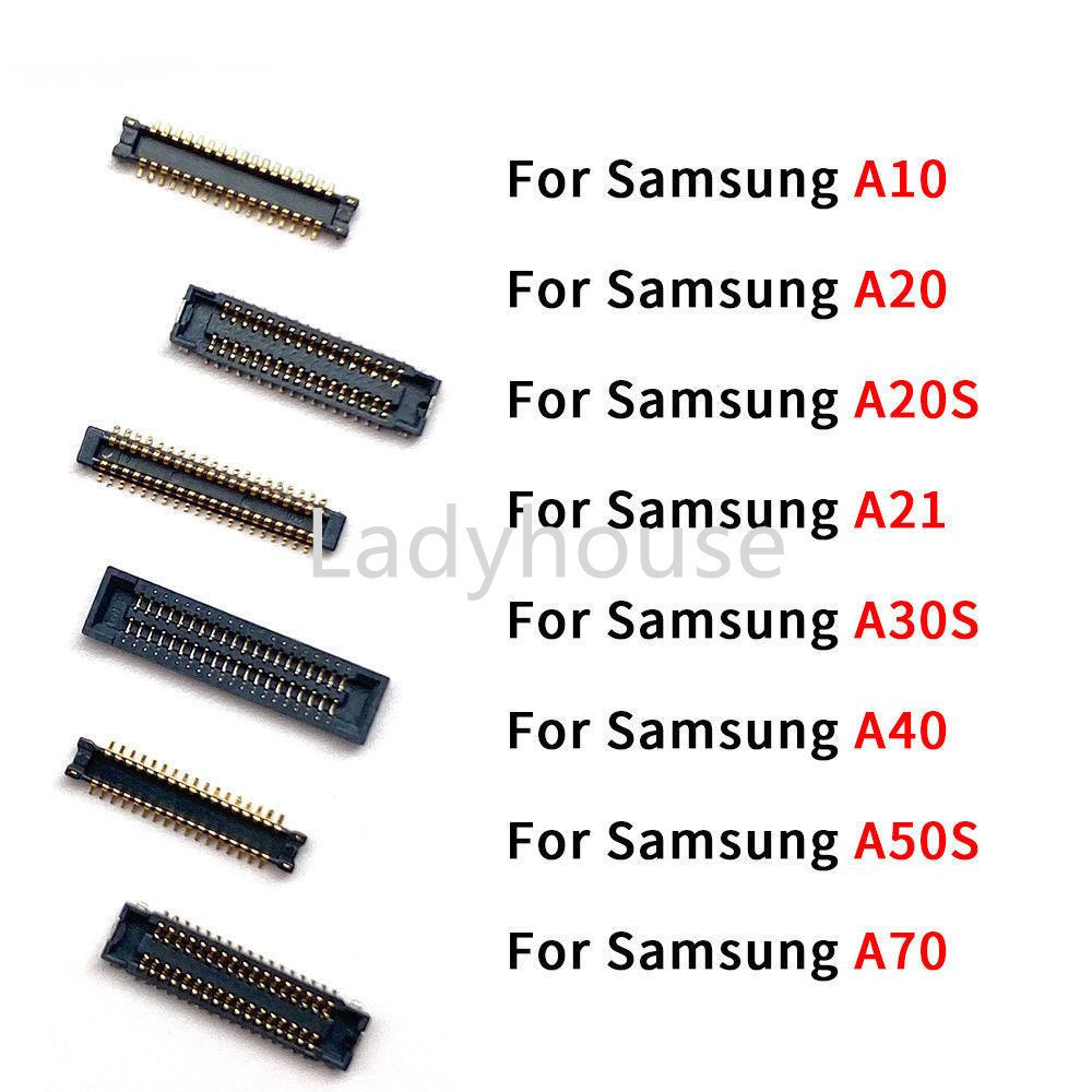 LCD FPC Screen Connector For Samsung A10 A20 A20S A21 A30S A40 A70 A50S ...