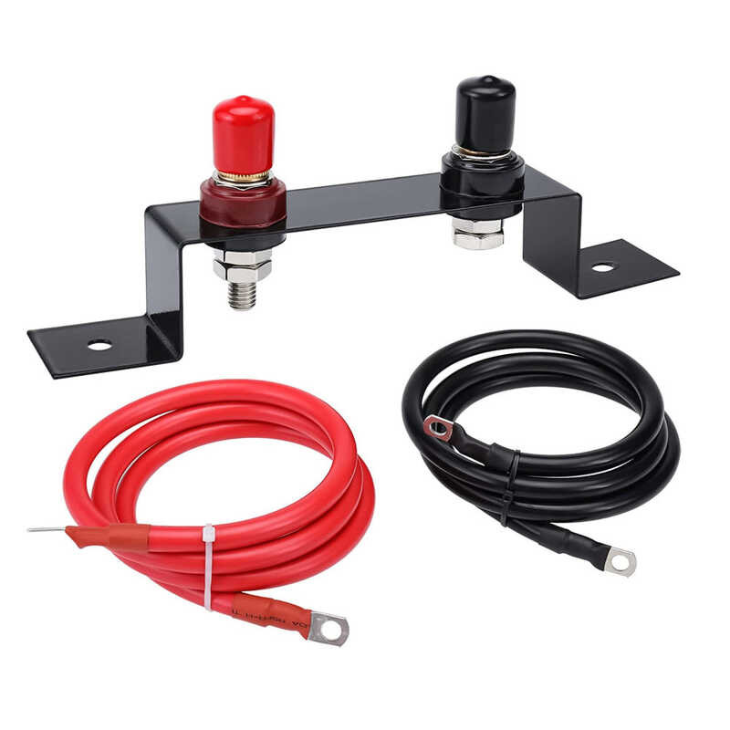 Starter 4/5/6/7AWG pure copper remote battery terminal relocation kit ...