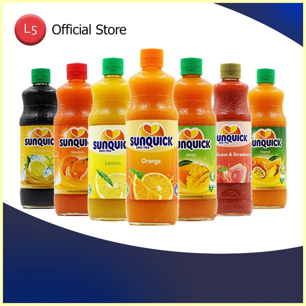 ☢ ♞,♘Sunquick Juice Concentrate (Orange/Lemon/Tropical/Mandarin/Mango ...