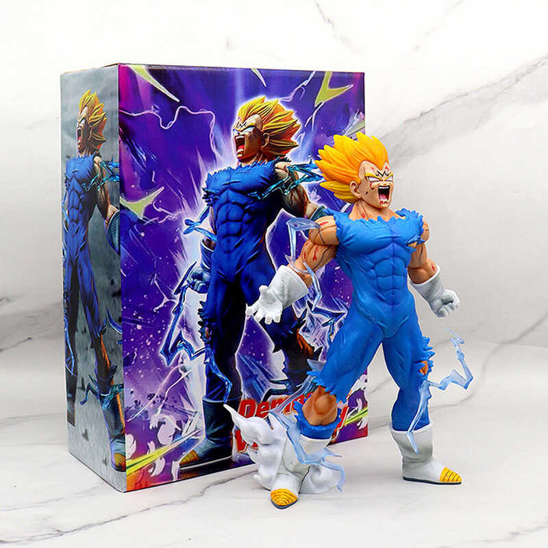 Dragon Anime Ball Z GK Figure Self-destruct Min Vegeta Fig 27CM PVC ...