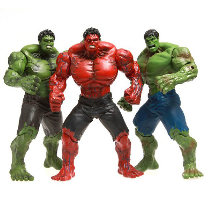 Avengers Hulk ♡ Hulk Red Giant 10 Inch Articulated Mobile Puppet ...