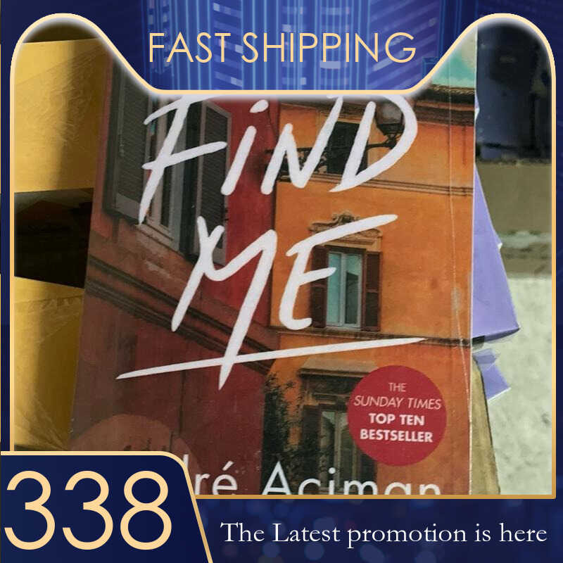 Find Me By Andre Aciman W/ Free Bookmark Hard Cover | Shopee Philippines