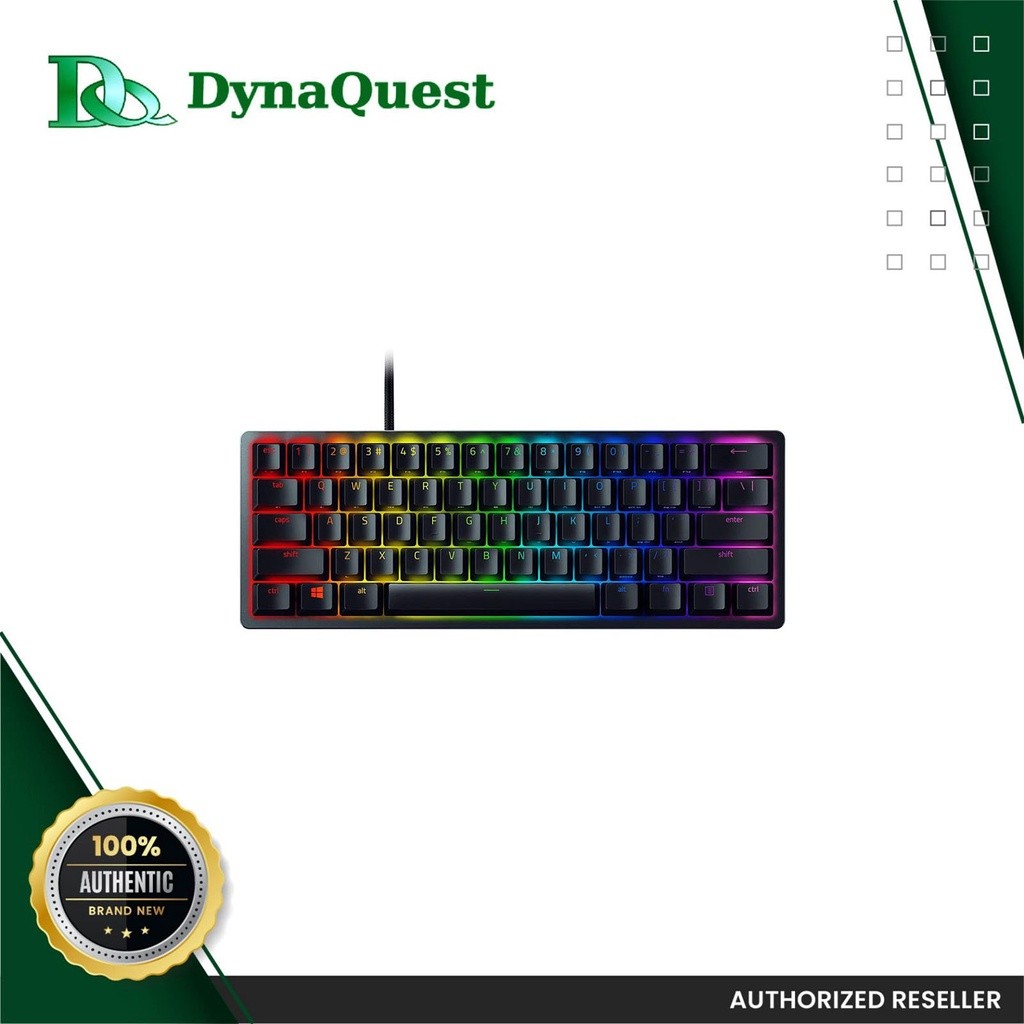 Razer Huntsman Mini Red Switch Gaming Keyboard Black Rz03-03390200-R3M1 ...