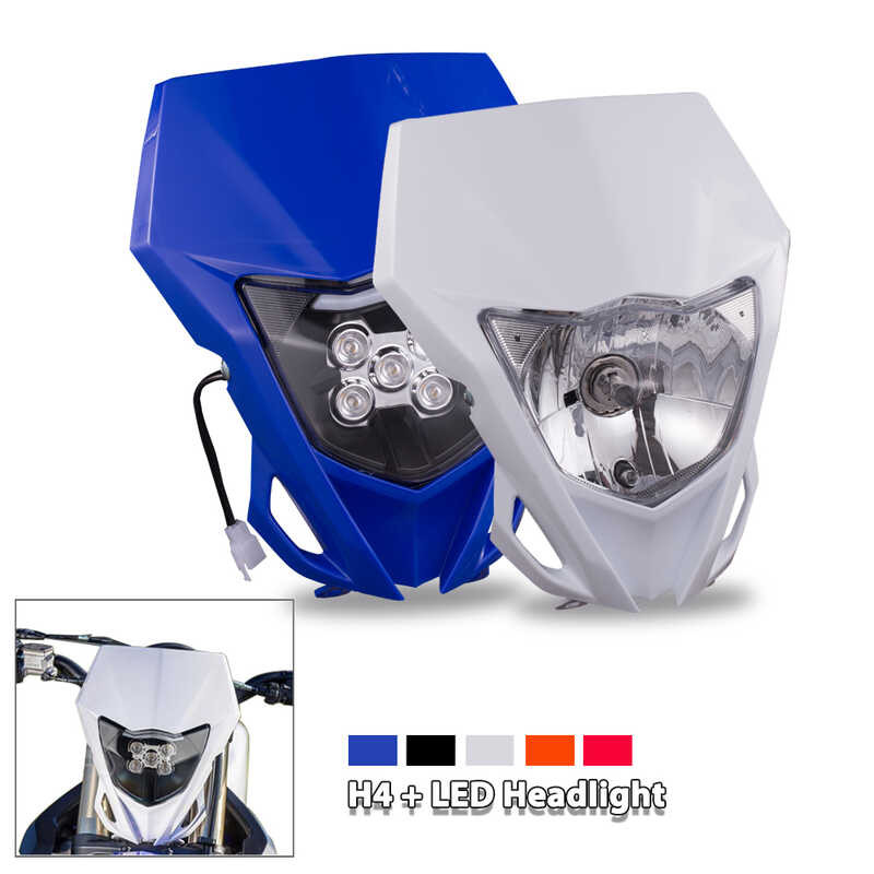 Motorcycle 3 Headlight LED Headlamp Head Light For YAMAHA Wr250f 2015 ...