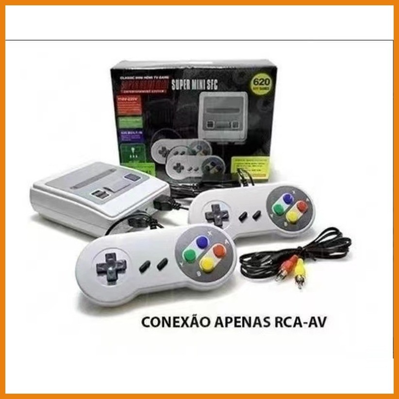 ∇ ∏ Built-in 620 Games Super SNES Mini TV Game Console 8 Bit Retro ...