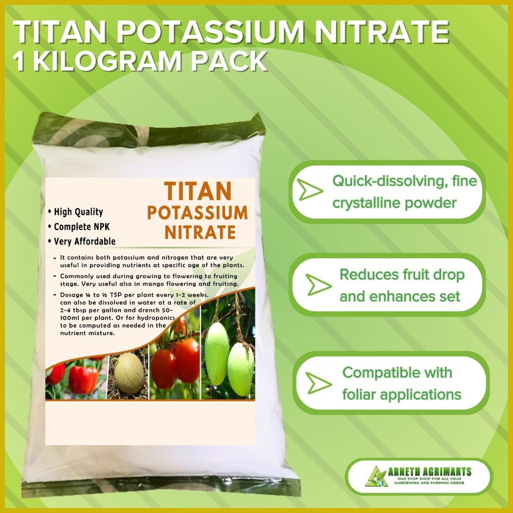 TITAN POTASSIUM NITRATE from Israel (1KG) | Shopee Philippines