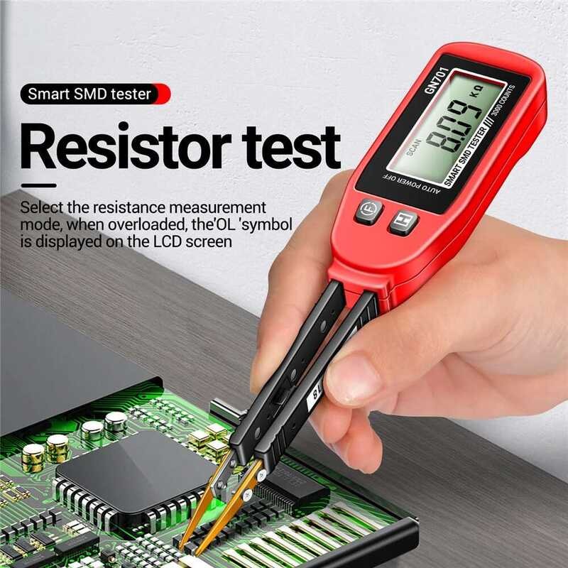 D Gn701 Smart SMD Smart SMD Multimeter Capacitance Diode Capacitor Test ...